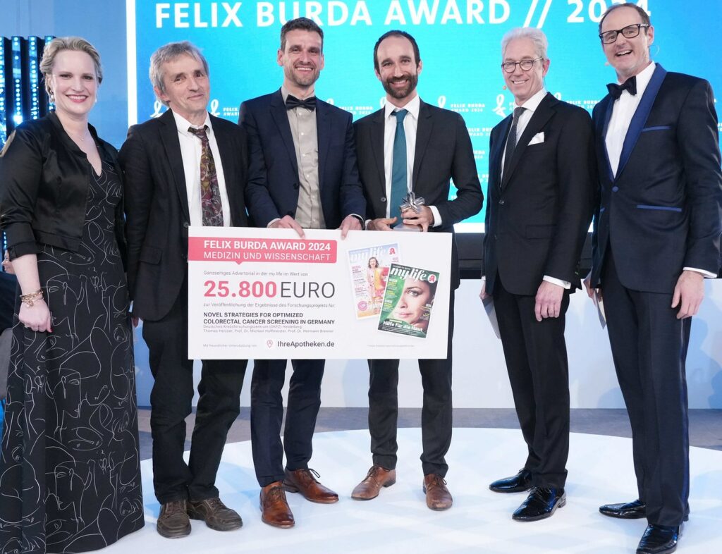 Felix Burda Award für Prof. Brenner vom DKFZ in Heidelberg | Stiftung ...